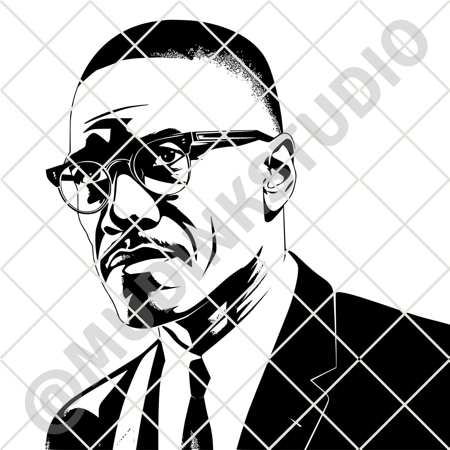 Malcolm X / Black History Month Historical Figures / Black History ...