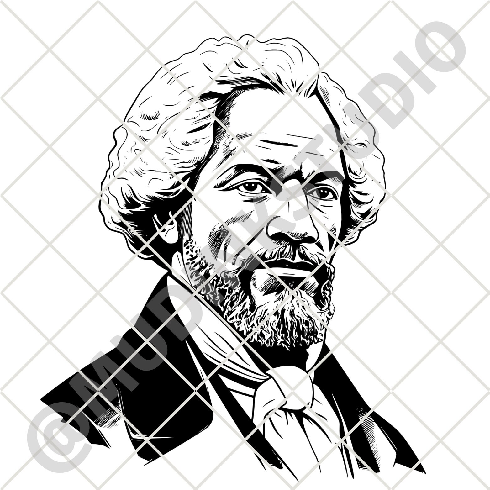 Frederick Douglass / Black History Month Historical Figures / Black ...