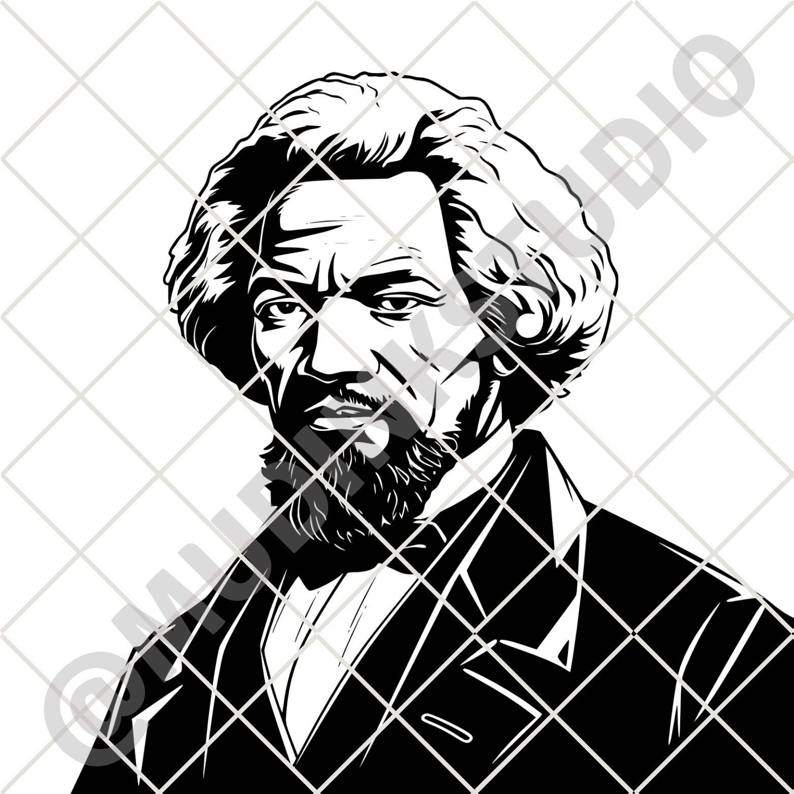Frederick Douglass / Black History Month Historical Figures / Black ...