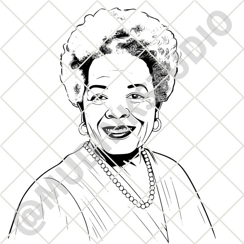 Maya Angelou / Black History Month Historical Figures / Black History ...