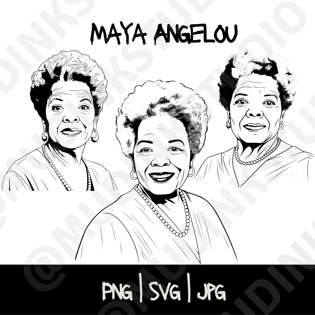 Maya Angelou / Black History Month Historical Figures / Black History ...