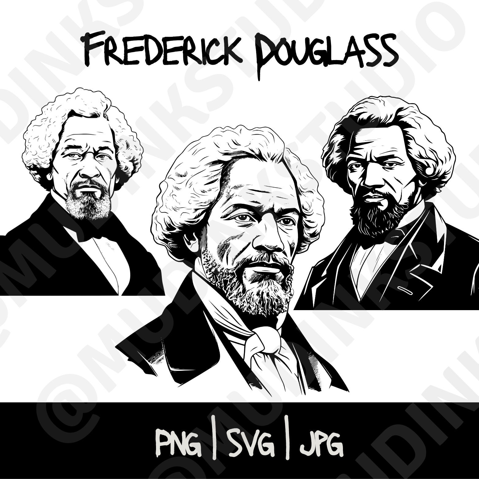 Frederick Douglass / Black History Month Historical Figures / Black ...