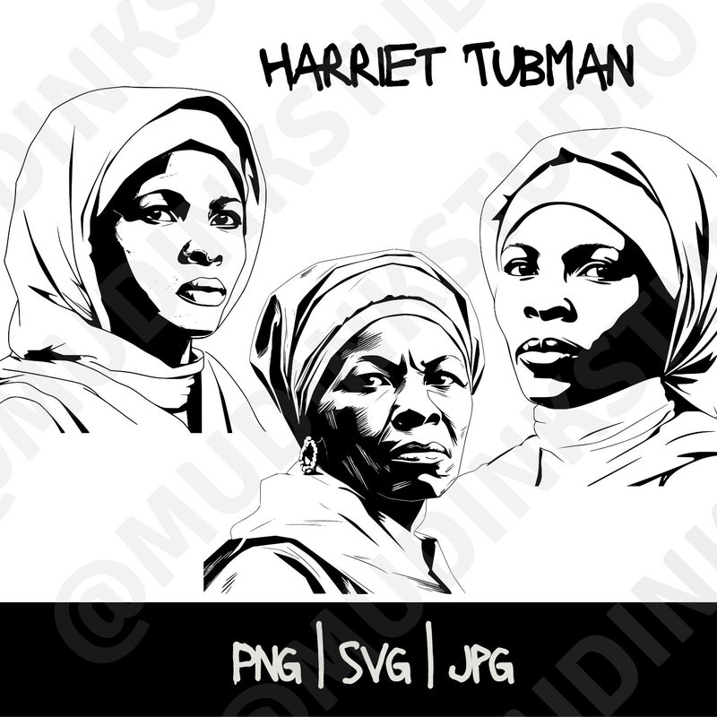 Harriet Tubman Clip Art - Etsy