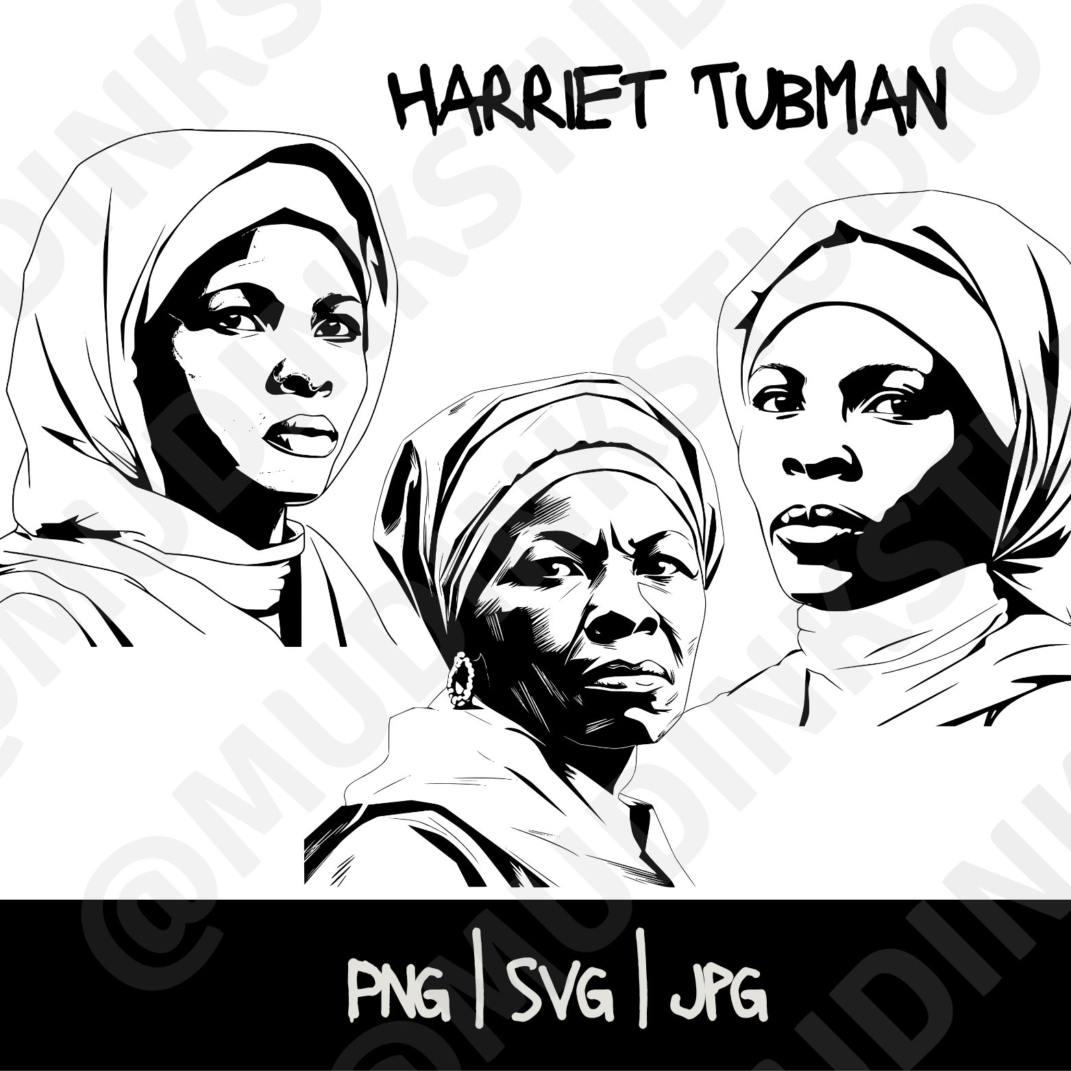 Harriet Tubman / Black History Month Historical Figures / Black History ...