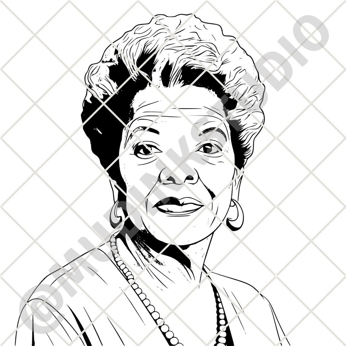 Maya Angelou / Black History Month Historical Figures / Black History ...