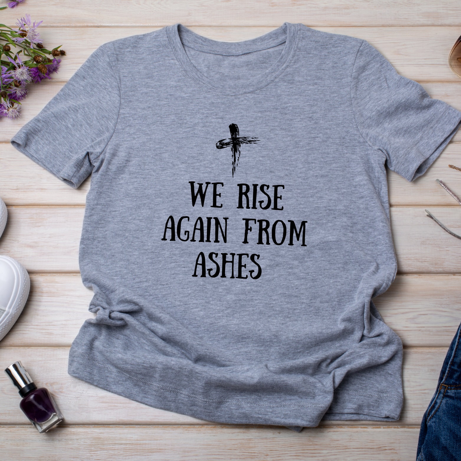 We Rise Again From Ashes SVG | Lent SVG | Catholic SVG - Etsy