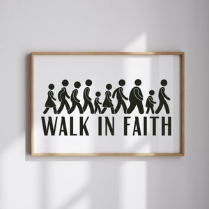 Instant Download | Walk in Faith | SVG/PNG | Digital Download ...