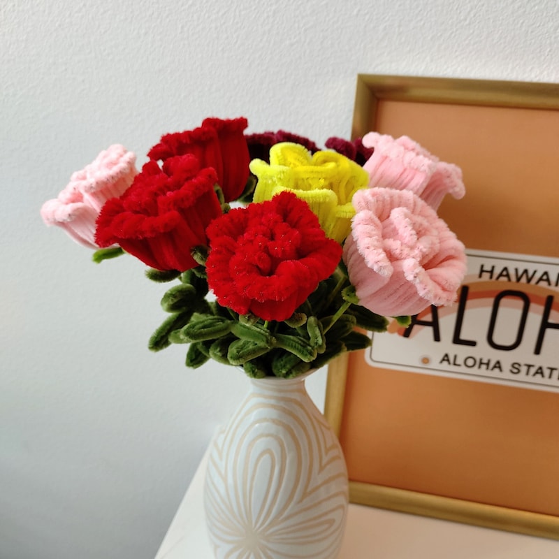 Pipecleaner Flower Bouquet - Etsy