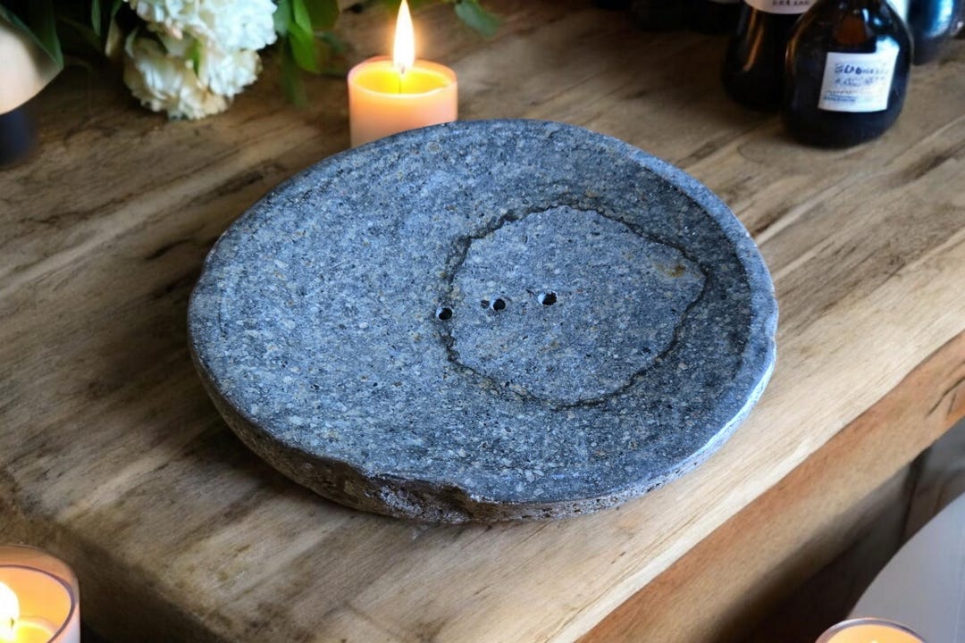 Extra Large River Stone Soap Dish - Etsy