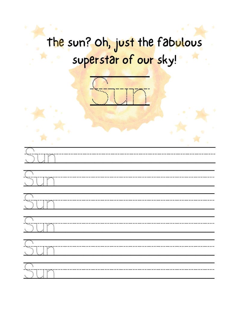 Solar System Worksheet, Astronomy for Kids, Planet Fact Sheet, STEM ...
