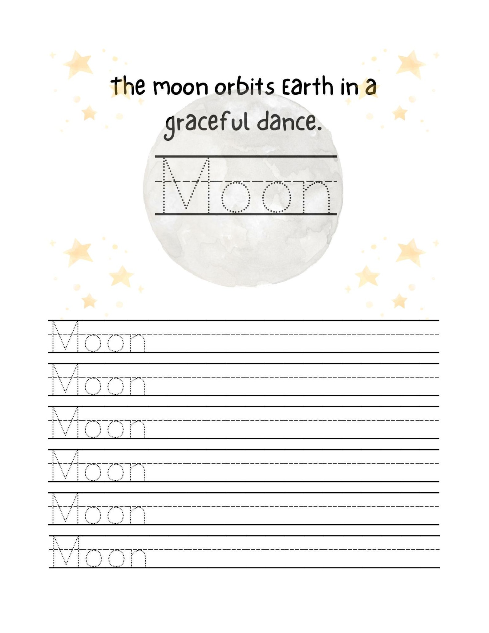 Solar System Worksheet, Astronomy for Kids, Planet Fact Sheet, STEM ...