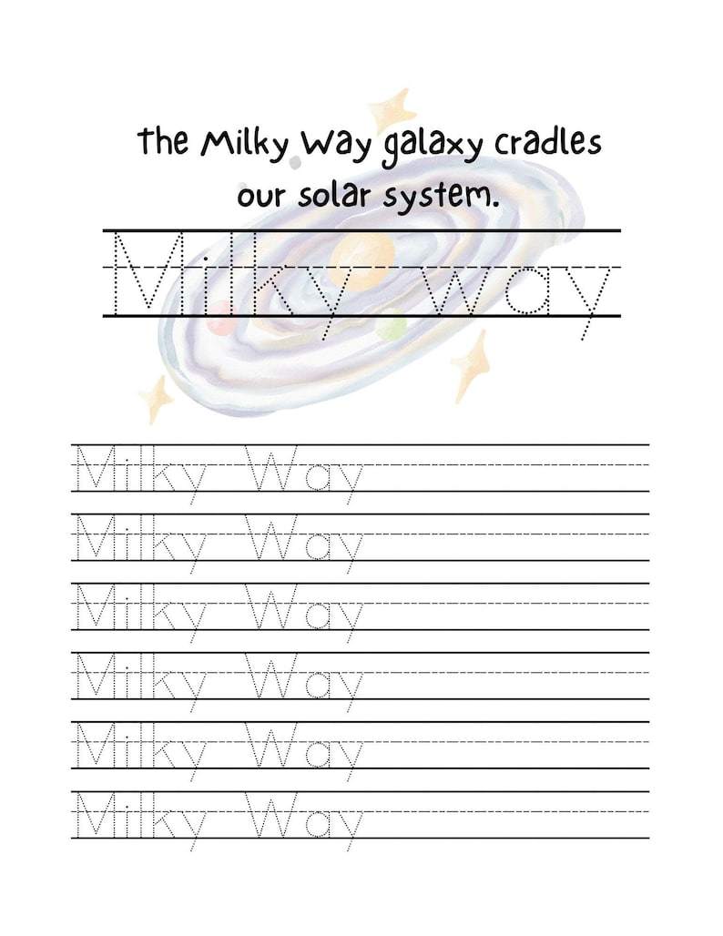 Solar System Worksheet, Astronomy for Kids, Planet Fact Sheet, STEM ...