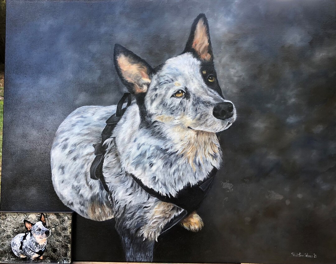 Custom Portrait Oil Paintings - Etsy