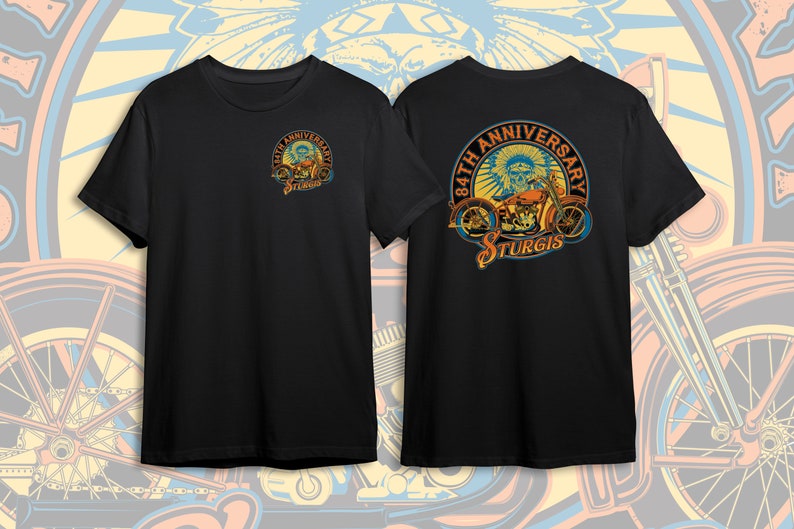 2024, 84th Annual Sturgis Motorcycle Rally Tshirt - Etsy