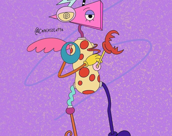 Zooble Sticker - the Amazing Digital Circus - Etsy