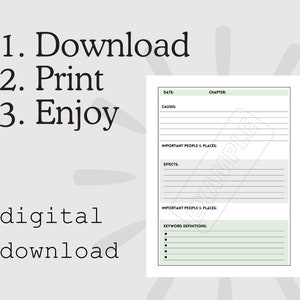 Digital Notes | Notes Printable | Digital Note Sheets | College Notes ...