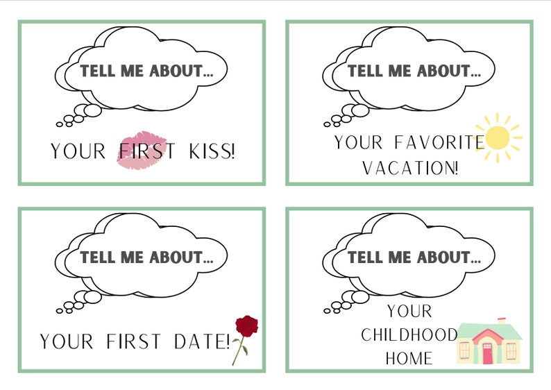 Reminiscence Therapy Cards for Dementia, Alzheimer's, Senior Citizens ...