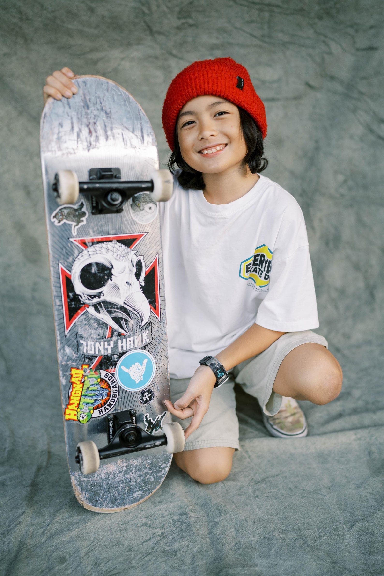 Hafa Adai 670 Saipan Round Shaka Sticker - Blue - Matte - Waterproof ...