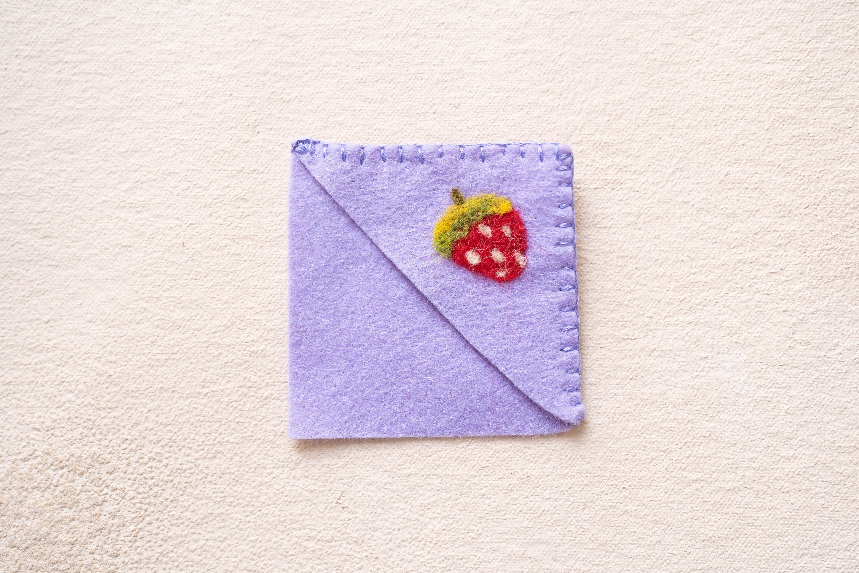 Needle Felted Bookmark - Corner Bookmark, Embroidered, Handmade Gift ...