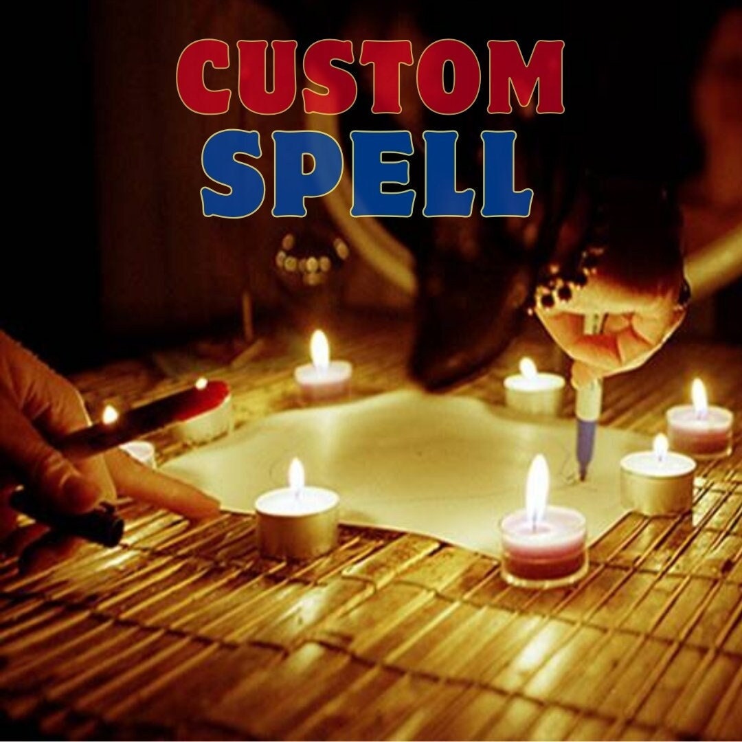 Personalized Spellcasting Caster Love Money Anything You Need - Etsy