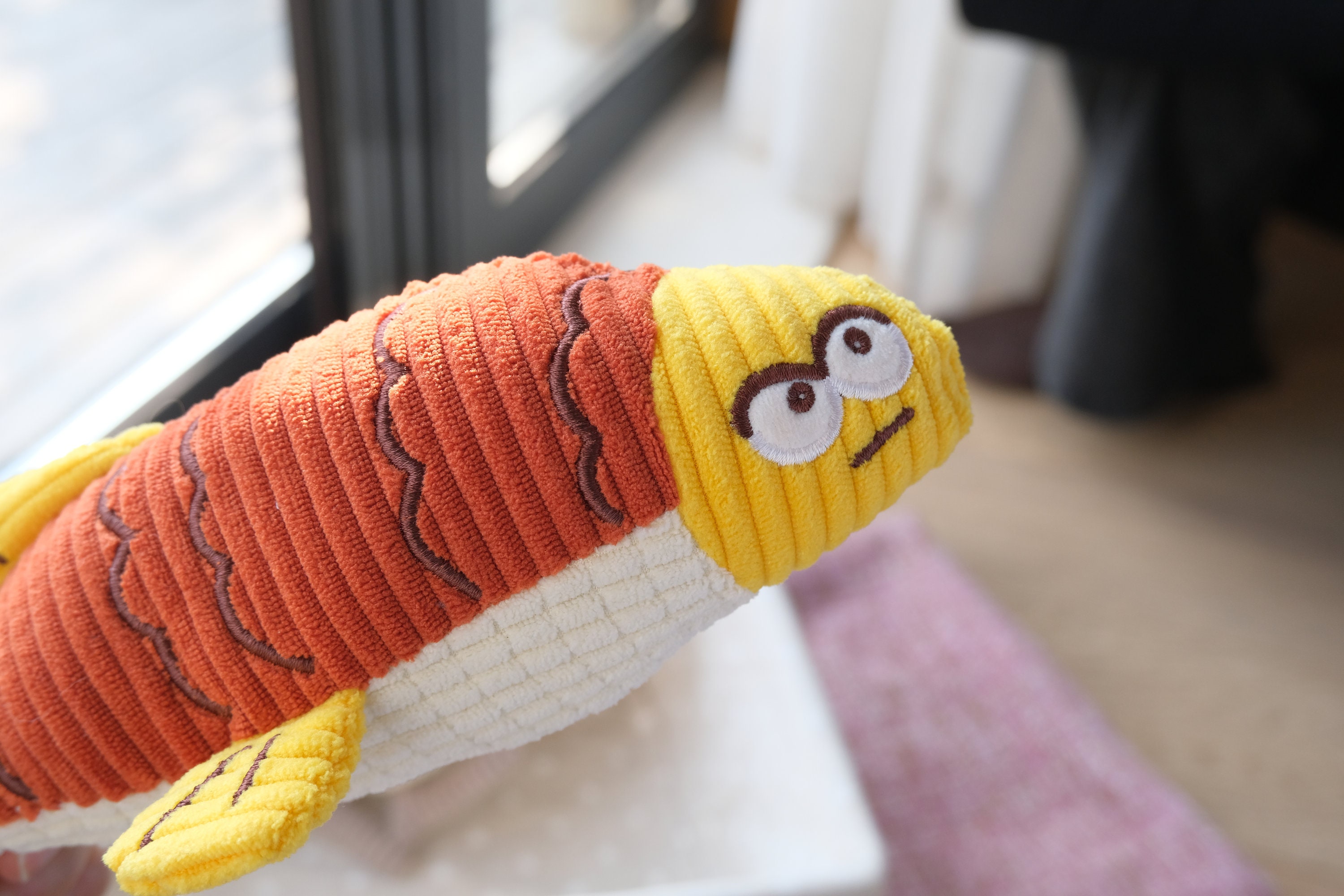 Cartoon Bird Plush Toy/fish Plush Toy/squeaky Dog Toy/pet Squeaky Toy ...