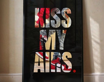 Nike Poster Motivational Quote BLACK DESIGN, Just Do It Poster, Set of ...