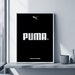 Puma Poster Motivational Quote BLACK DESIGN, Puma Poster, Set of 3 Puma ...