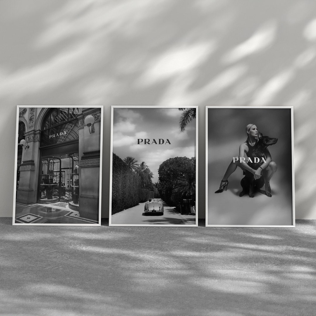 Brand Arts Poster, 3 Set of Poster, Brand Poster, Wall Decor, Home Wall ...