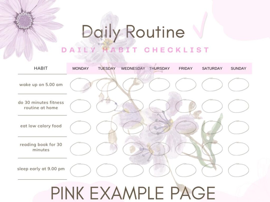 Daily Routine Bundle - Etsy