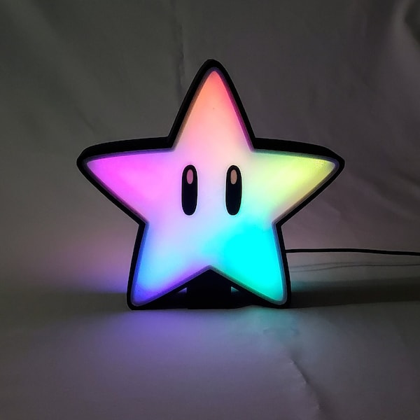 Mario Super Star Light - Etsy