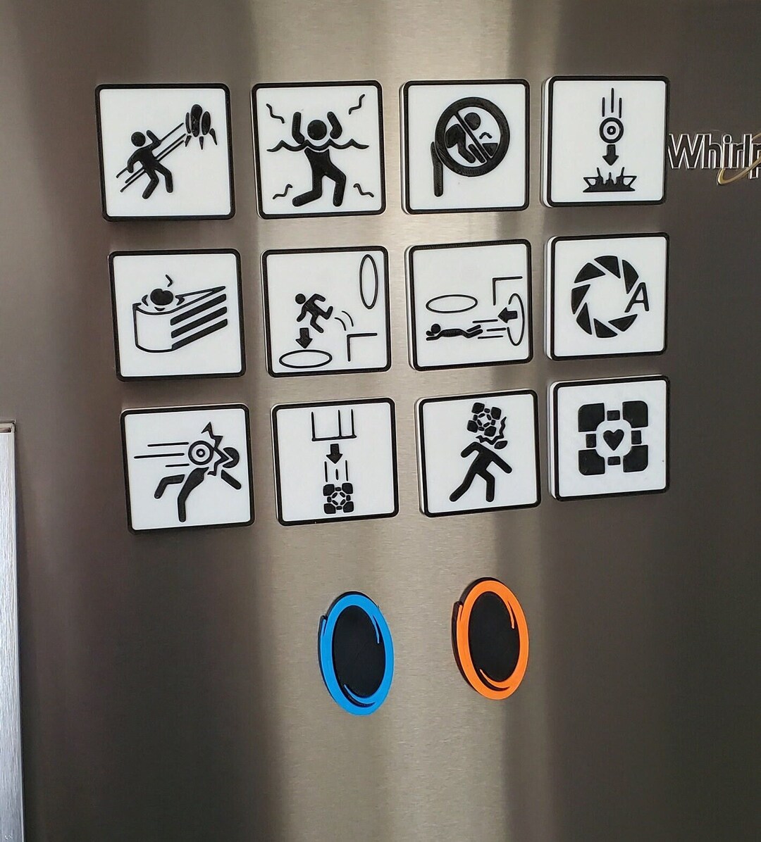 Portal Strong Neodymium Rare Earth Fridge Magnets, 3D Print, Test ...