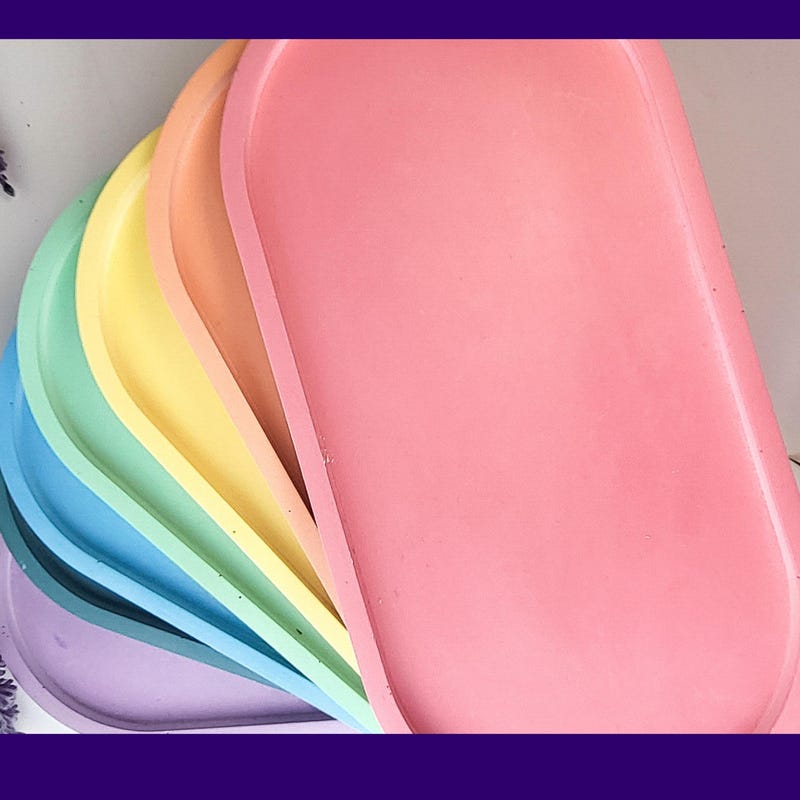 Resin Oval Ring Dish - Etsy UK