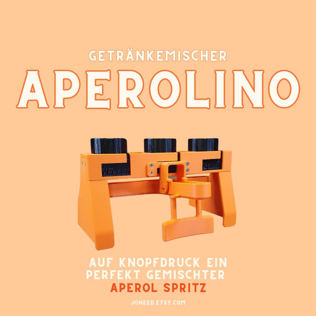 Aperolino / Aperol Spritz Getränke Mischer / perfekte Mischung auf ...