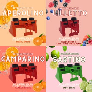 Aperolino / Aperol Spritz Getränke Mischer / perfekte Mischung auf ...