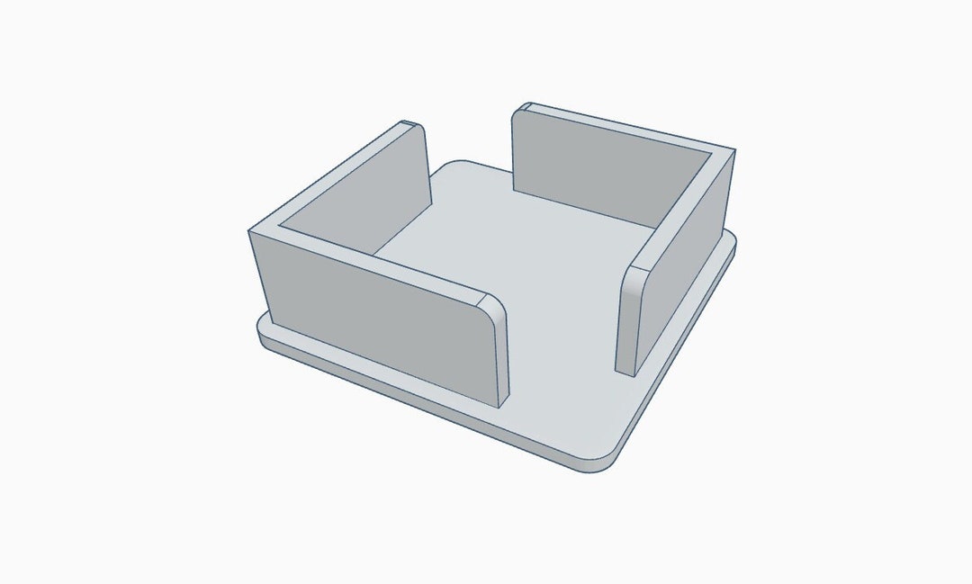 Digital Coaster Caddie Svg File for 4 Inch Slate or Tile Coasters, for ...