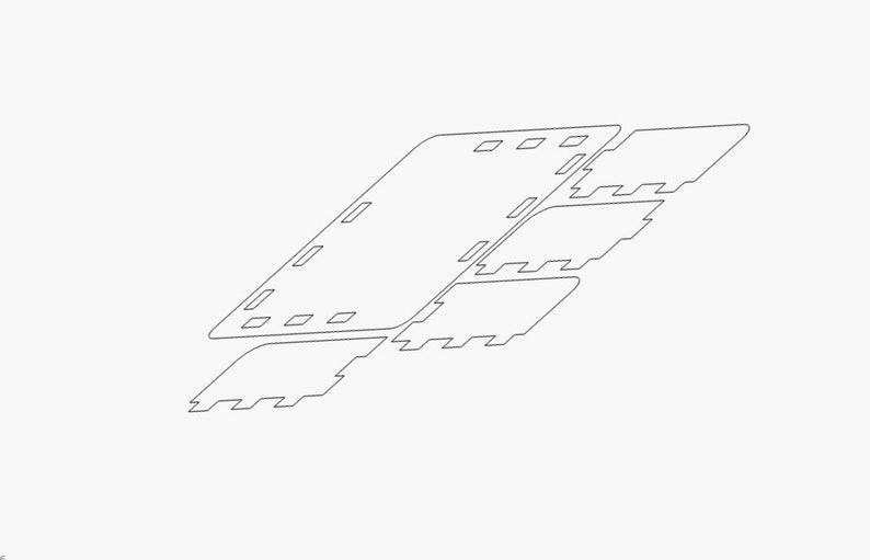 Digital Coaster Caddie Svg File for 4 Inch Slate or Tile Coasters, for ...