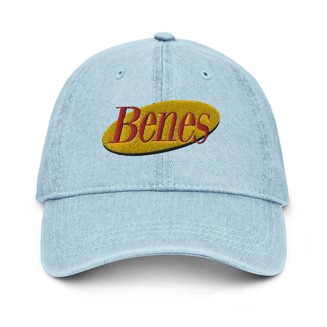 Benes Embroidered Denim Hat - Etsy