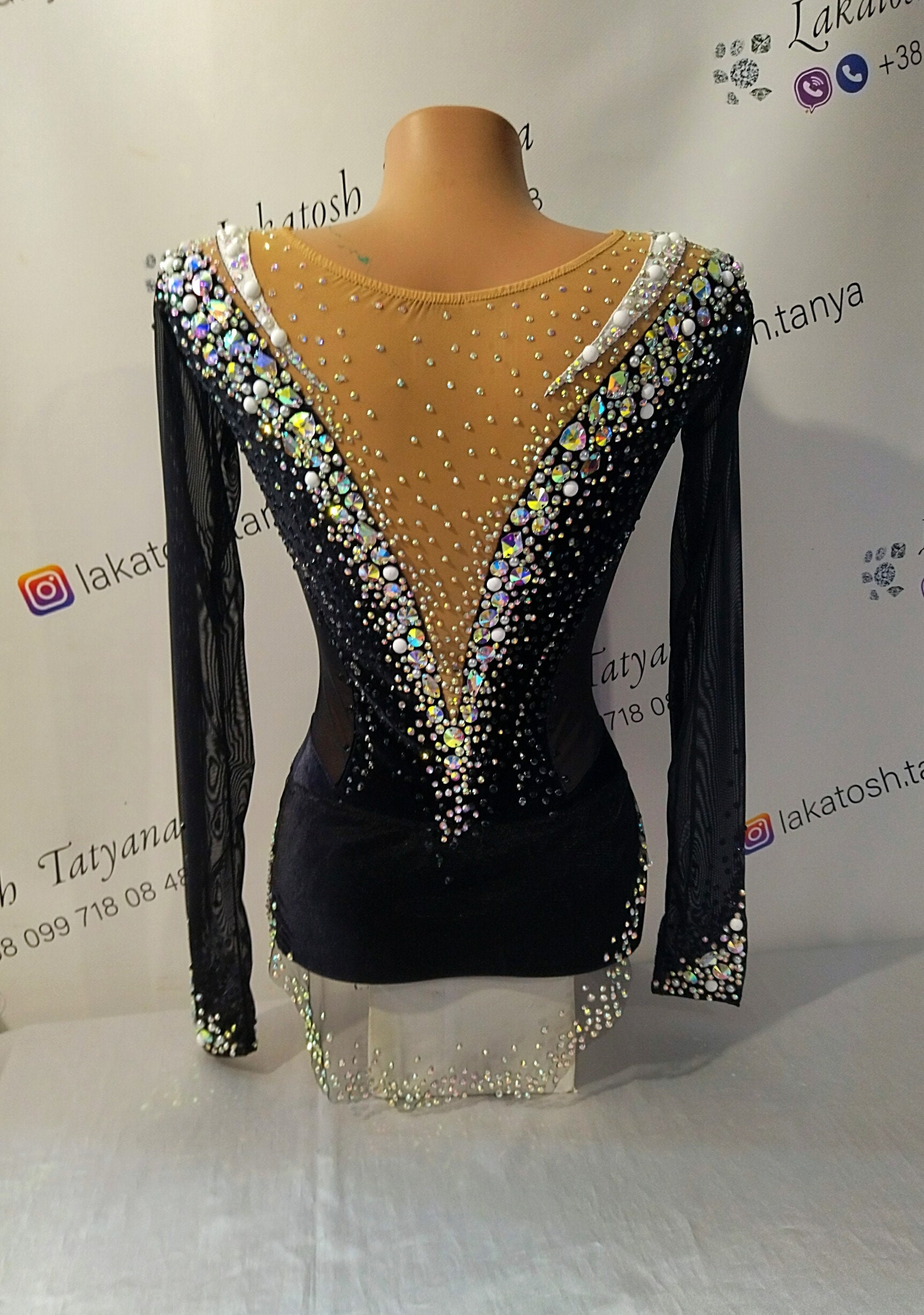 Custom Made Girl's Rhythmic Gymnastics Leotard - Etsy