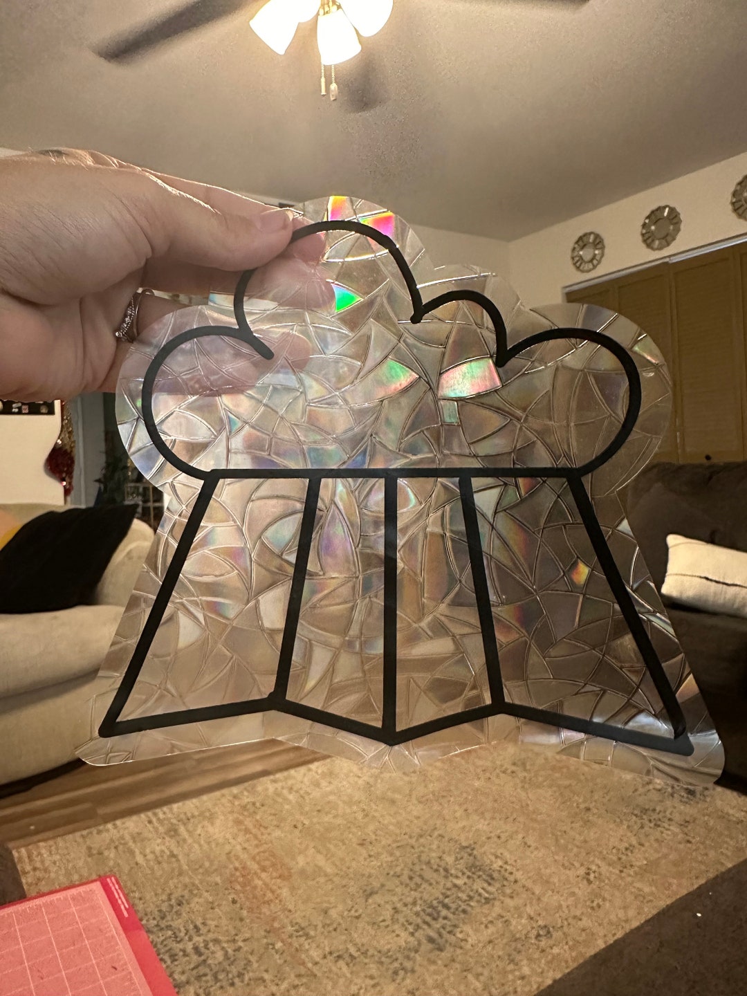 Iridescent Window Clings - Etsy