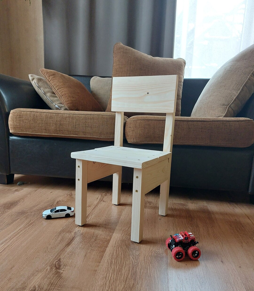 Kids Chair Woodworking PDF Plans for DIY. Also Suitable for Using as ...
