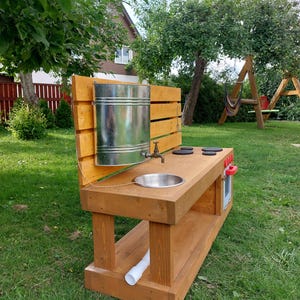 Woodworking Plans for Building Mud Kitchen, PDF Plans for Mud Kitchen ...