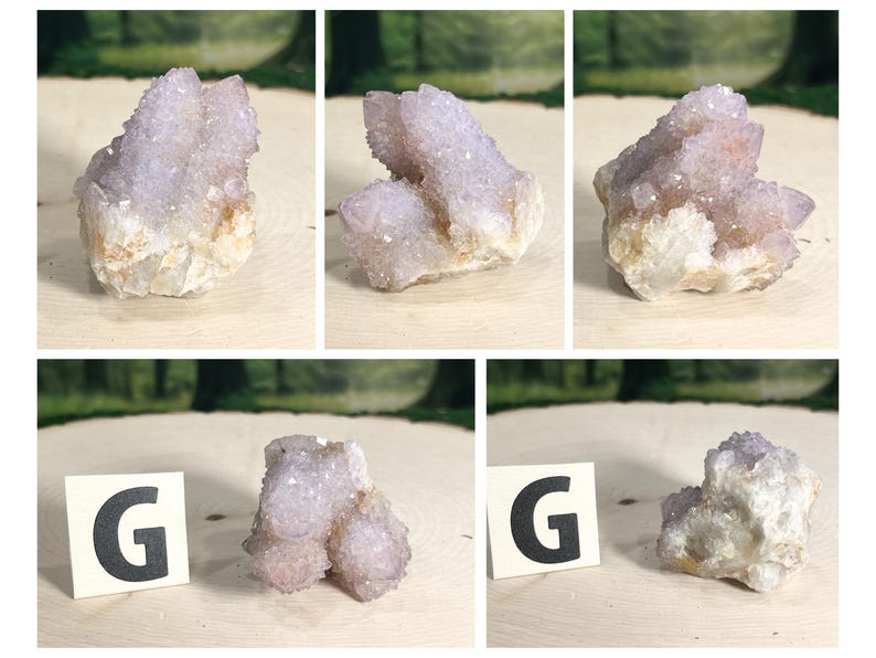 Lilac Spirit Quartz, Cactus Quartz Fairy - Etsy