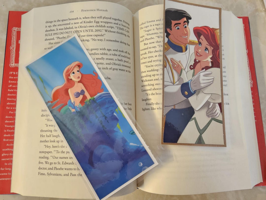 Disney Princess Bookmark Sets - Etsy