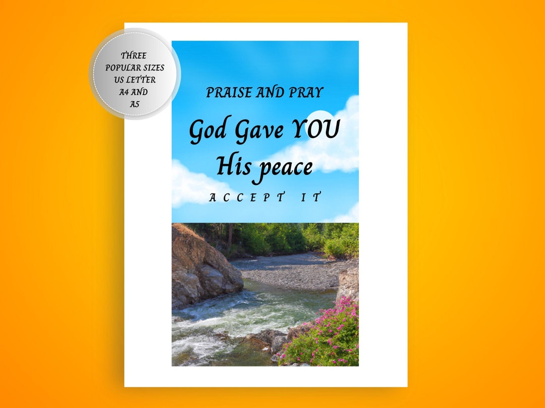 Find Peace in Christ, Scripture Study With Bonus Affirmation Stickers ...