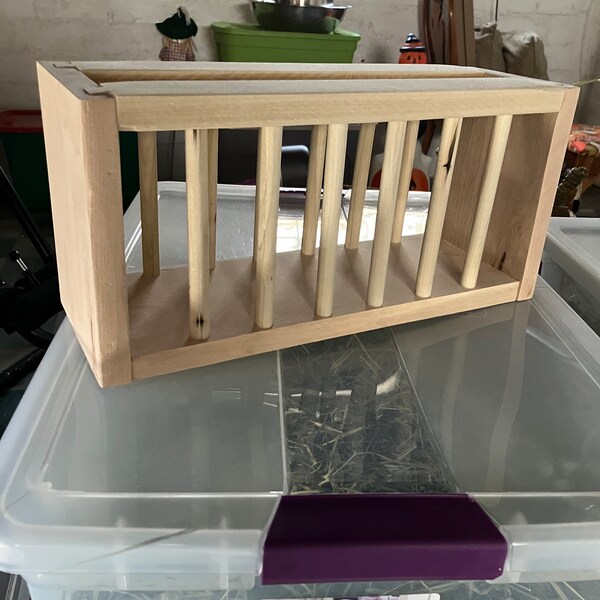 Rabbit Litter Box Hay Feeder - Etsy