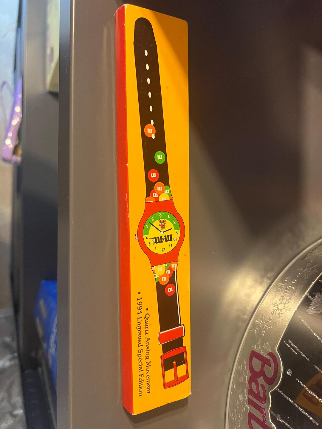 1994 Vintage Engraved M&M Quartz Watch - Etsy