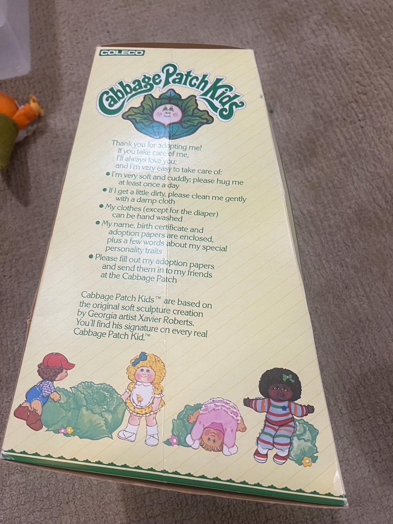 Rare 1985 Unopened Cabbage Patch Kid- Billie Marie - Etsy