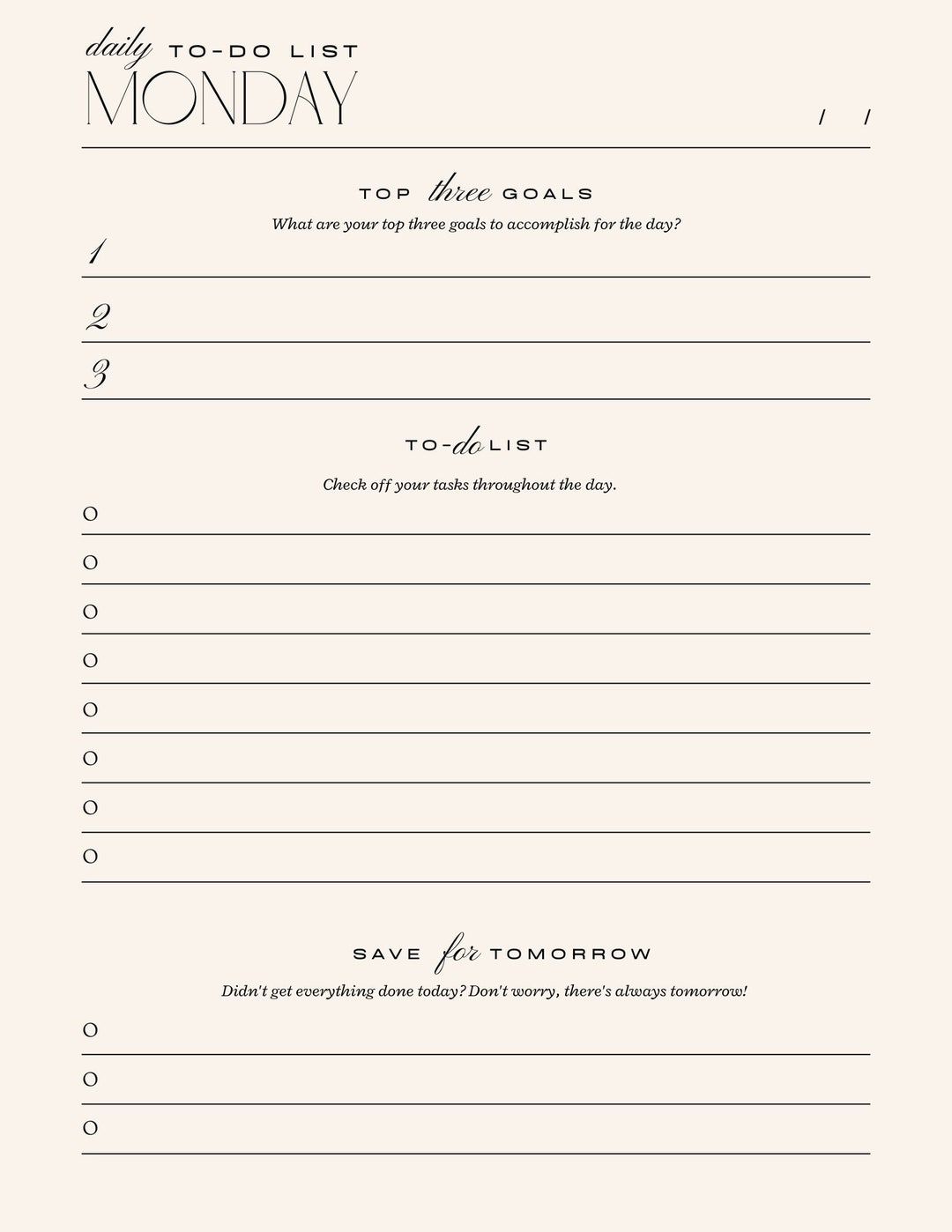 Digital Weekly Planner Printable Organizational Tool for Productivity ...