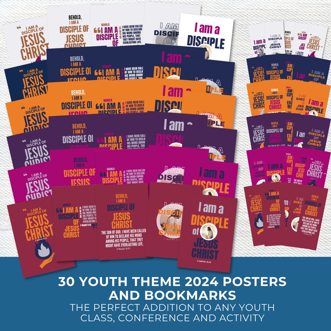 Mega Bundle 2024 LDS Youth Theme Posters Bookmarks FSY CONFERENCE Young ...