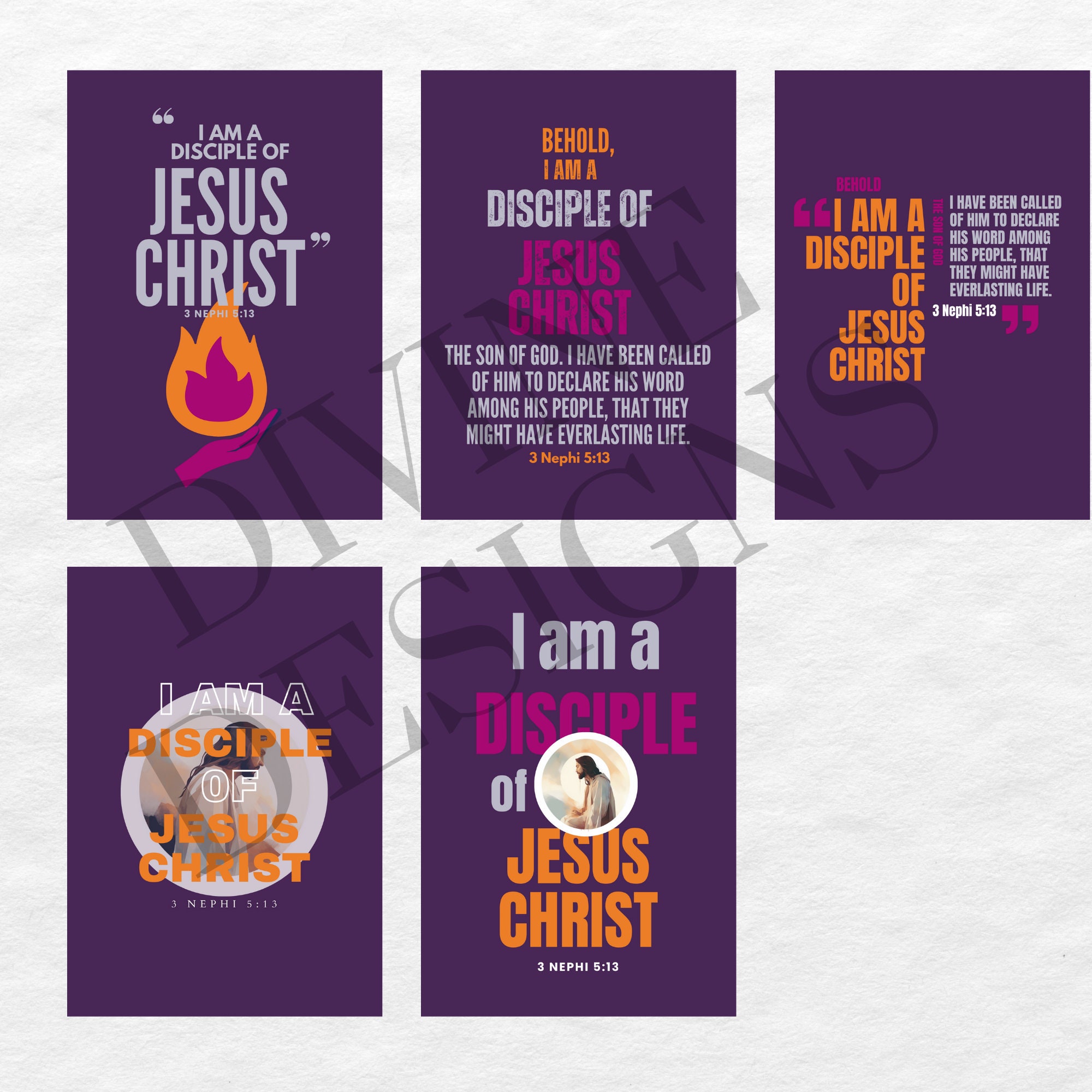 Bundle 2024 LDS Youth Theme Posters and Bookmarks FSY Handouts Disciple ...